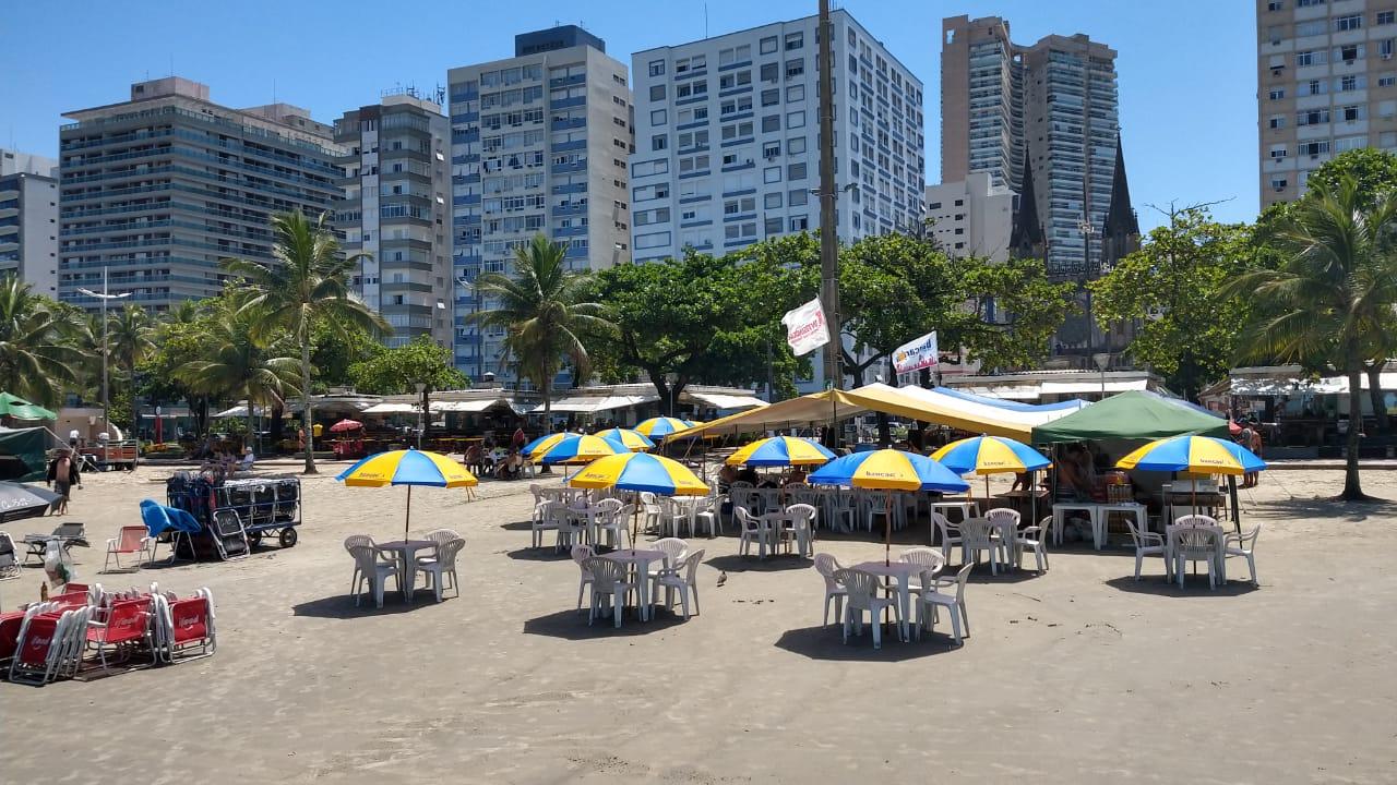 Barraca de Praia abre neste final de Semana! [SEEB Santos e Região]